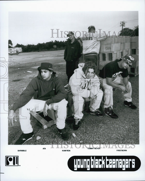 Musical Group Young Black Teenagers Skribble A7A Kam Ron Tommy Never ...