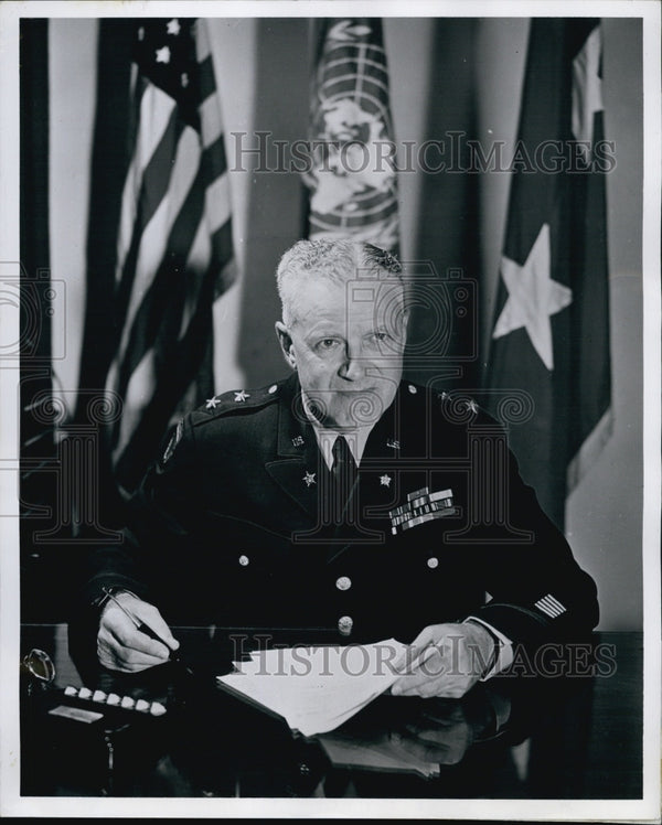 1953 Maj. Gen. Bryan L. Milburn, New Commanding Gen. of Fort Devens ...