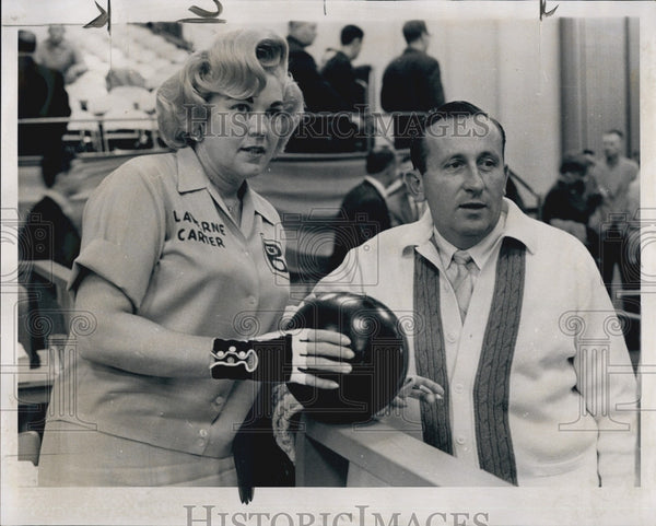 Professional Bowler LaVerne Carter Husband Don World's 1962 Vintage ...