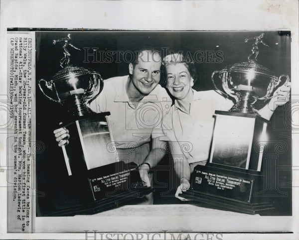 Professional Bowlers Billy Welu Marion Ladewig National 1959 Vintage ...