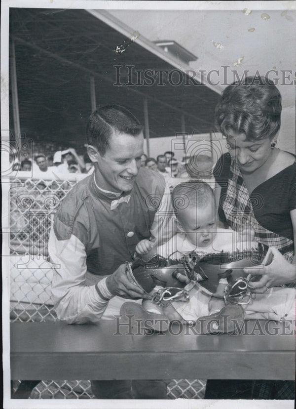 Johnny Sellers Jockey Honored at Riding Championship 1961 Vintage Press ...