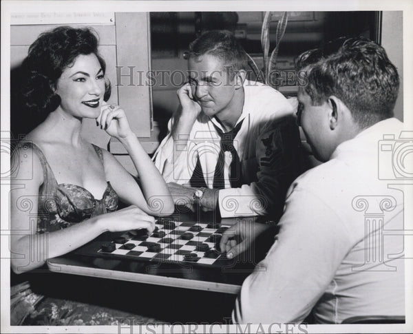 Norma Marla Jack Britton and James Blaloch Actors 1961 Vintage Press Photo Print - Historic Images
