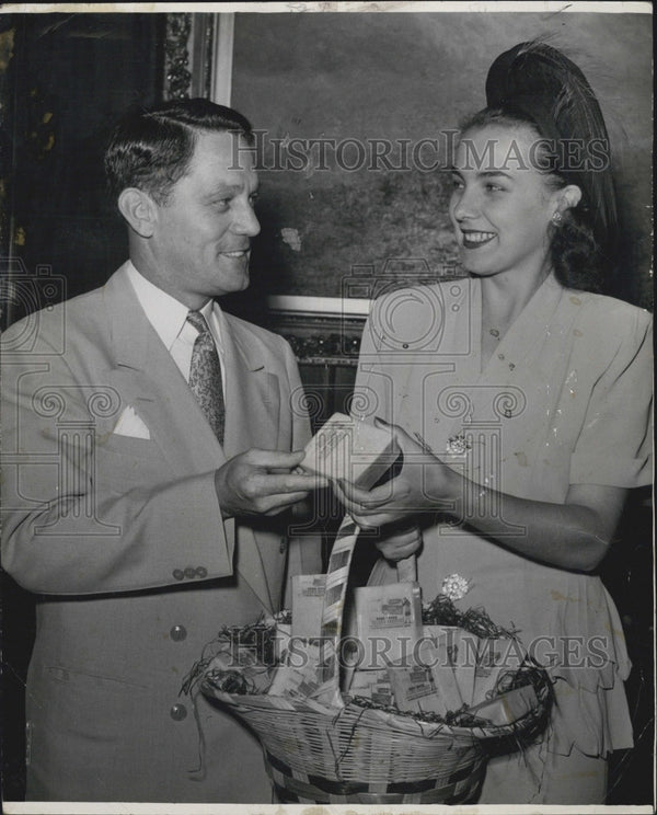 Springfield MA Mayor Daniel Brunton Receives Cheese Gift 1953 Vintage ...