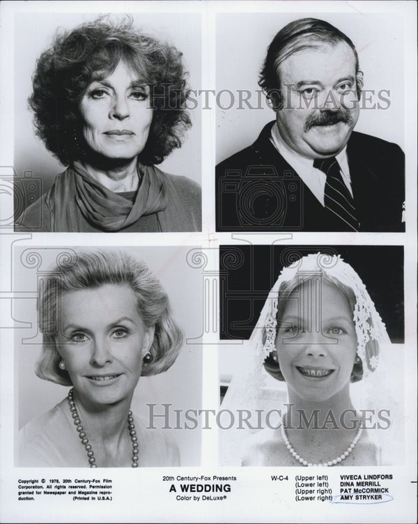Amy Stryker Viveca Lindfors Dina Merrill & Pat McCormick 1978 Vintage ...