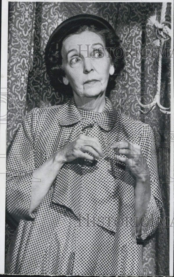 Actress Zasu Pitts 1963 Vintage Press Photo Print - Historic Images