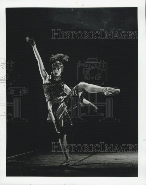 Dancer Jean Churchill 1975 Vintage Press Photo Print - Historic Images