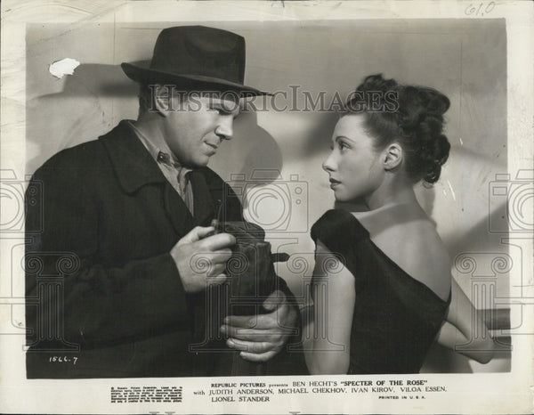 Lionel Stander & Viola Essen in "Specter of the Rose" 1946 Vintage ...