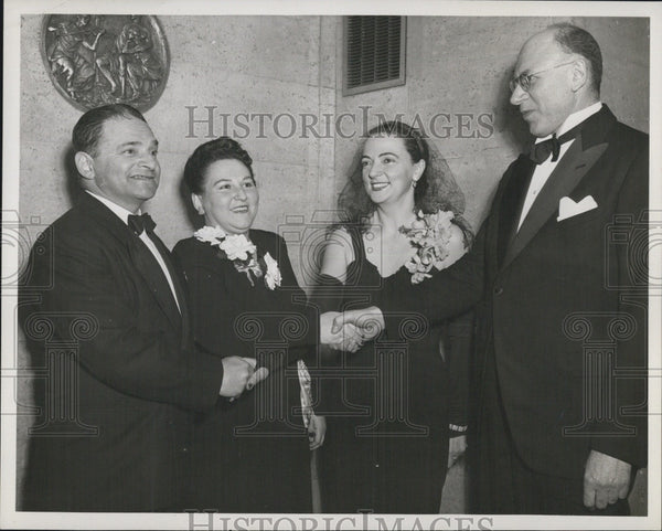 Dr Charles N GettesMrs M RosoffMrs A Rotele & Wm Cantor 1948 Vintage ...