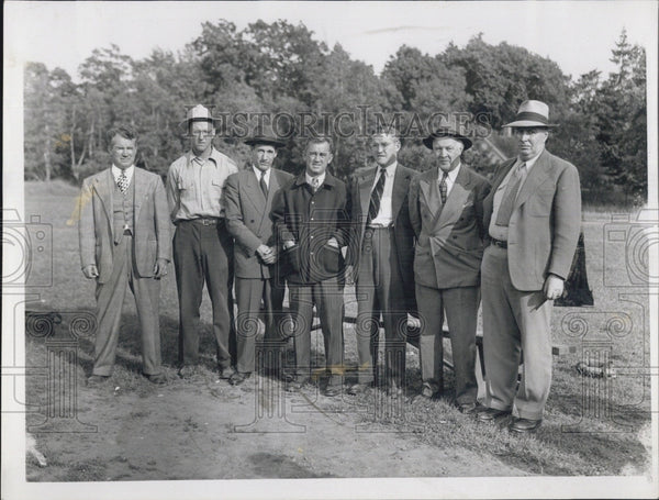 selection board for Hearst Worcester trials George Sherry Bob 1947 ...
