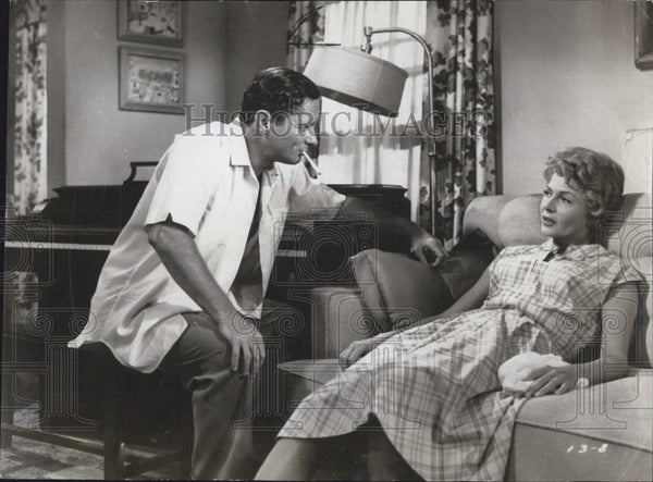 Alfred Ryder & Rita Hayworth in a film 1959 Vintage Press Photo Print ...