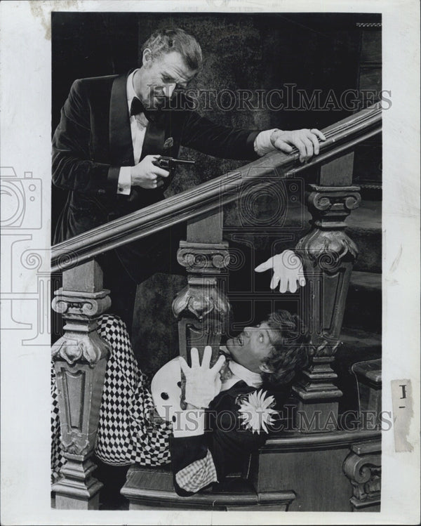 Michael Allison & Curt Dawson in play "Sleuth" 1973 Vintage Press Photo ...
