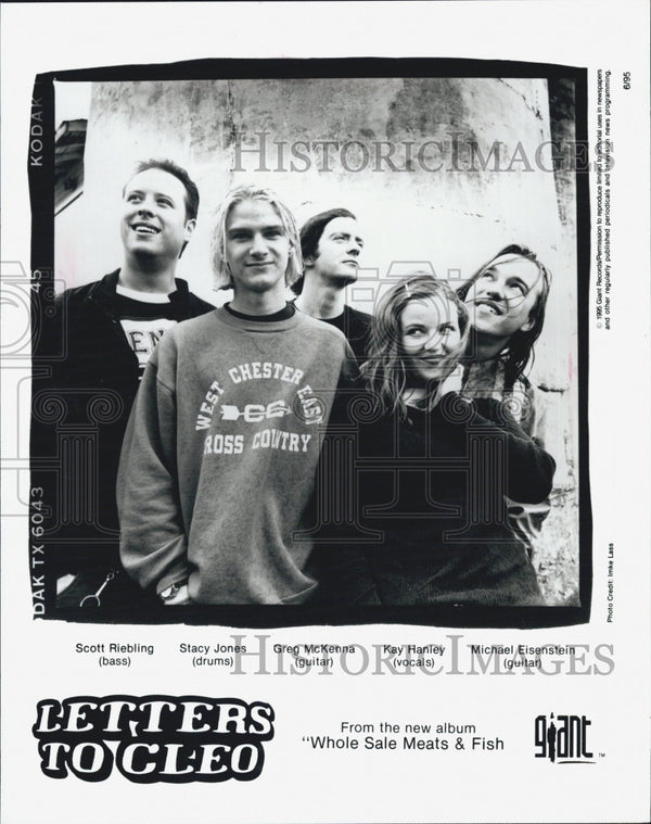 Scott Riebling Stacy Jones Greg McKenna Kay Hanley Michael 1995 Vintage ...