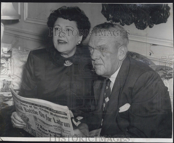 Hollywood Columnist Louella Parsons & Husband Dr Harry Martin 1945 ...