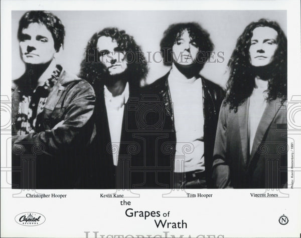 Canadian Folk Rock Band The Grapes of Wrath Christopher Hooper 1991 ...