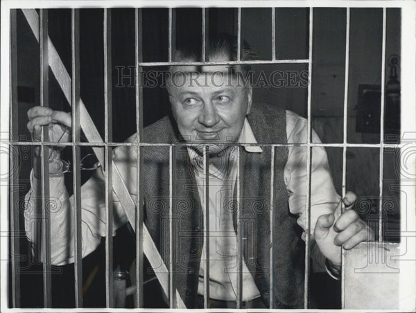"Mad Bomber" George Metesky in jail in Conn. 1957 Vintage Press Photo ...
