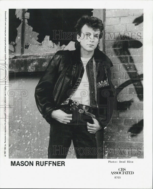 Mason Ruffner Film Television Actor 1987 Vintage Press Photo Print ...