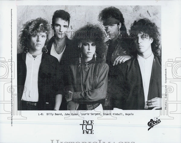 Pop punk band Face To Face Billy Beard John Ryder and Angelo 1985 ...