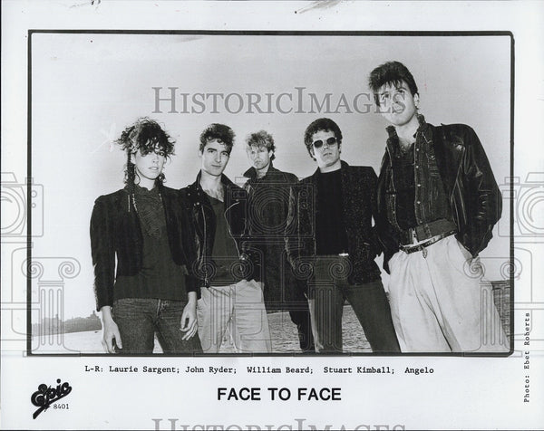 Pop Punk band Face To Face Laurie Sargent John Ryder and Angelo Vintage ...