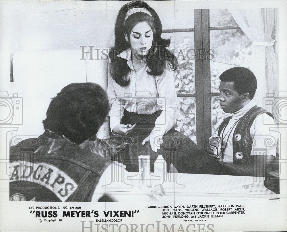 "Vixen" Erica Gavin Savoy Theatre Stage Production 1972 Vintage Press Photo Print - Historic Images