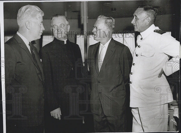Michael Skerry John B Hynes Cornelies Visser Boston Captains 1955 ...