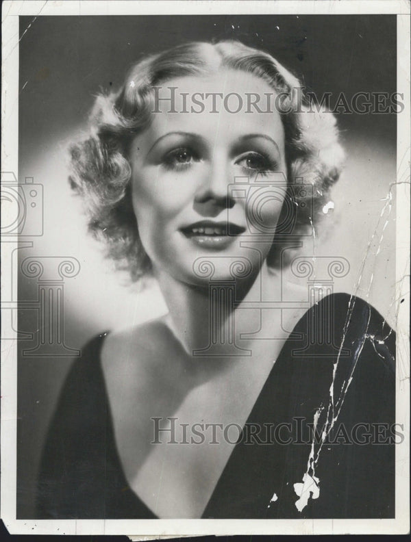 Gloria Stuart Film Television Actor 1939 Vintage Press Photo Print ...