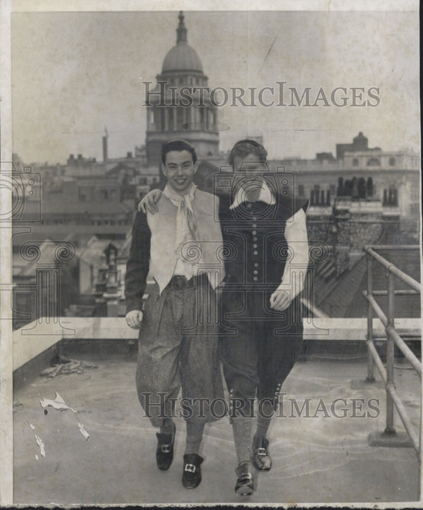 Graham Nunn & Joe Meaney at Cabin Boys for the Mayfower II Voya 1957 ...