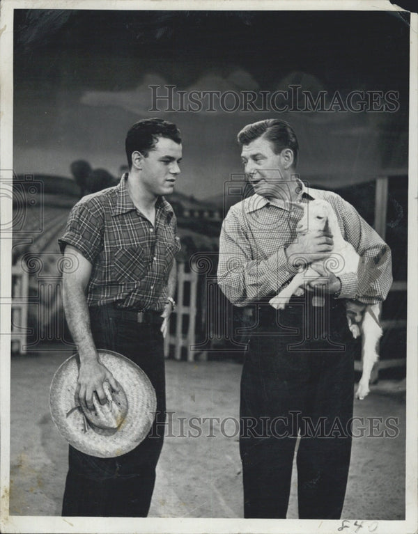 Singer Julius La Rosa Entertainer TV Host Arthur Godfrey 1953 Vintage ...