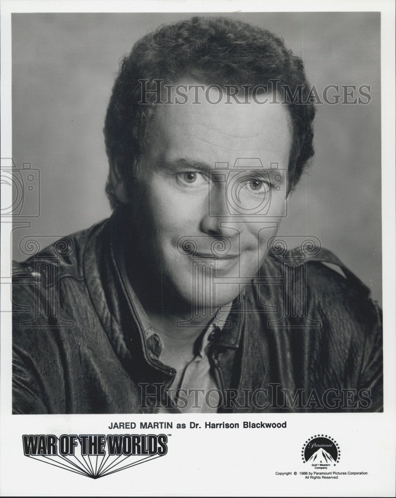 Jared Martin Stars In "War Of The Worlds" 1988 Vintage Press Photo ...
