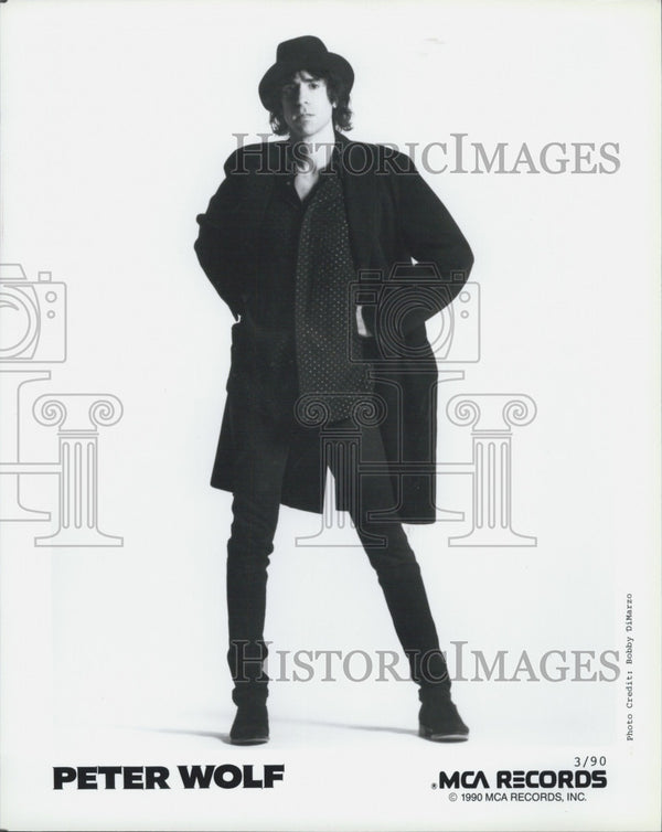 Peter Wolf American rhythm & blues soul rock & roll musician 1990 ...