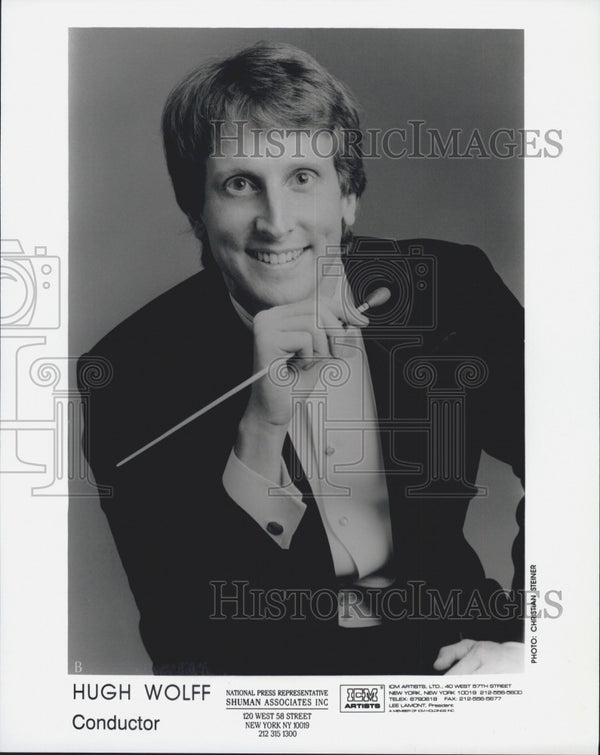 Hugh Wolff American Conductor. Conducted orchestra around the world ...