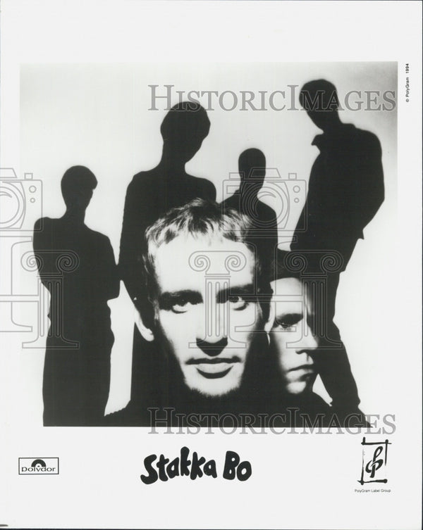 Music Group Stakka Bo Of Polygram Label Group Vintage Photo Print ...
