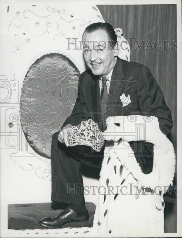 Jack Bailey Emcee on "Queen for a Day" on NBC 1958 Vintage Press Photo ...