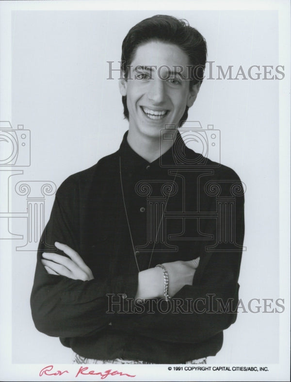 Comedian Ron Reagan 1991 Vintage Press Photo Print - Historic Images