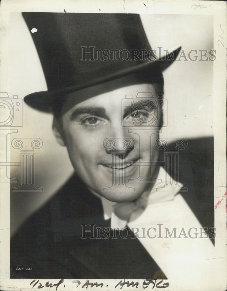 Singer Phil Regan 1938 Vintage Press Photo Print - Historic Images