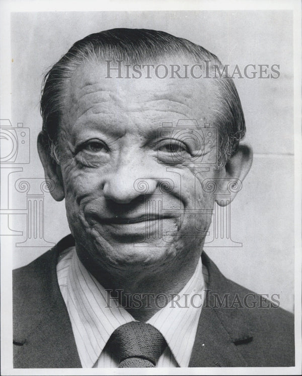 Keynote Speaker Ambassador Benjamin Varon 1974 Vintage Press Photo ...