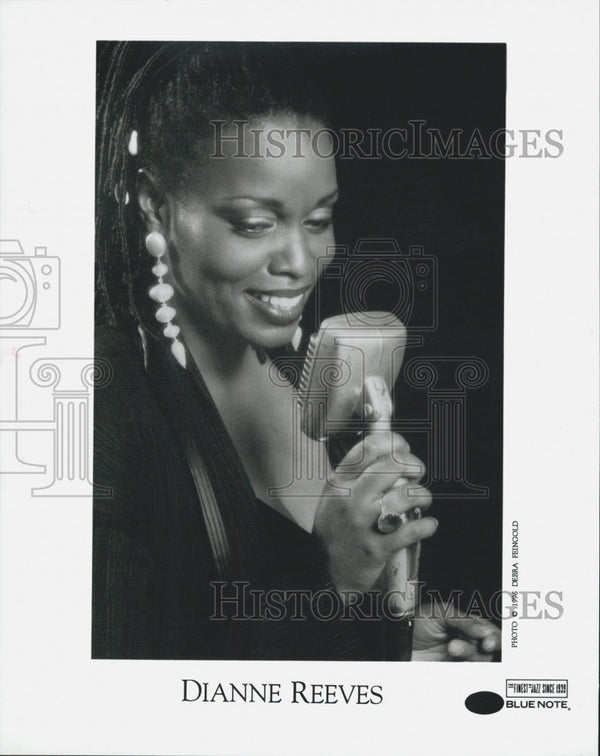 Dianne Reeves American jazz singer. 1997 Vintage Press Photo Print ...