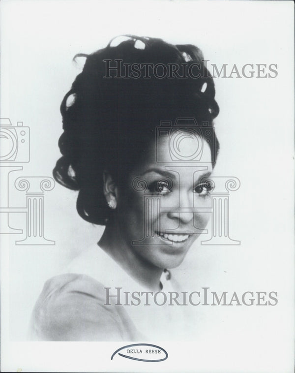 Singer Della Reese on IEA music 1971 Vintage Press Photo Print ...