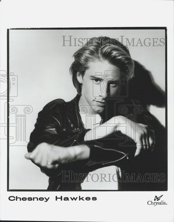 English Pop Singer Songwriter And Occasional Actor Chesney Hawkes ...
