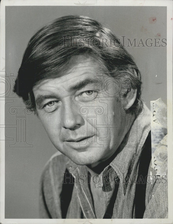 Actor Ralph Waite on "The Waltons" 1975 Vintage Press Photo Print ...