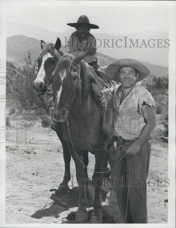 Actor Nehemiah Persoff on NBC's "The High Chaparral" 1970 Vintage Press ...