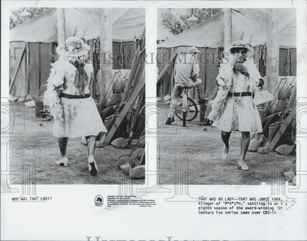 Actor Jamie Farr in "M*A*S*H" TV Series 1976 Vintage Press Photo Print ...