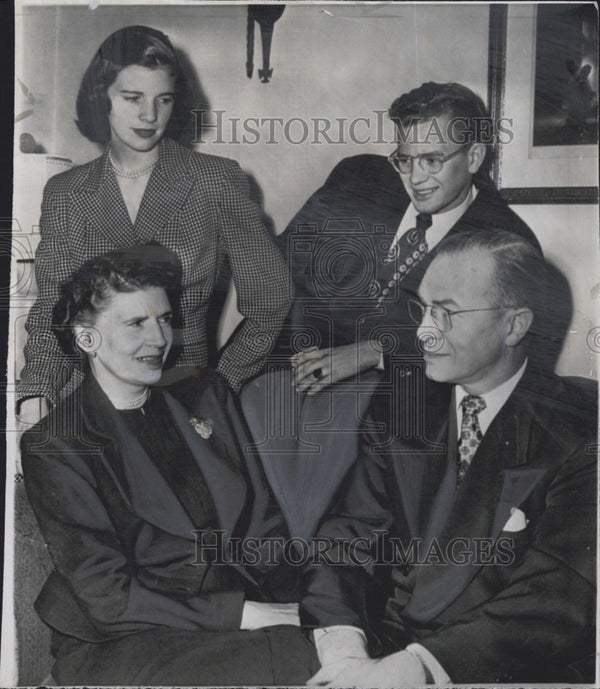 Pastor First Methodist Harold Case Family Boston University 1951 ...
