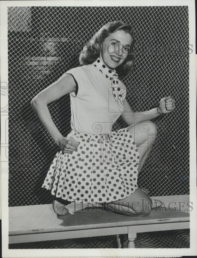 Angel Casey on "Hail the Champ" 1952 Vintage Press Photo Print ...