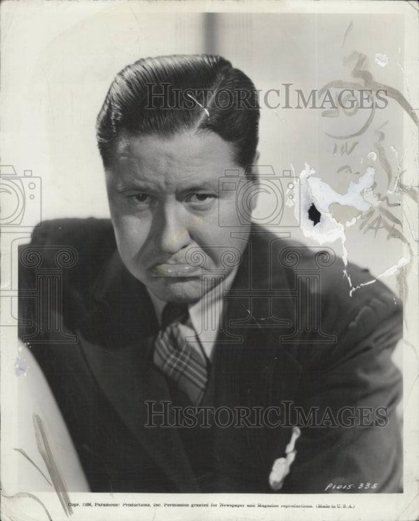 actor Jack Oakie making a pouting face 1945 Vintage Press Photo Print ...