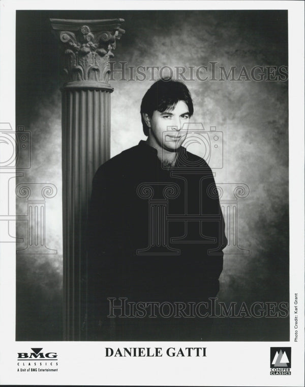 Orchestra Conductor Daniele Gatti Vintage Photo Print - Historic Images