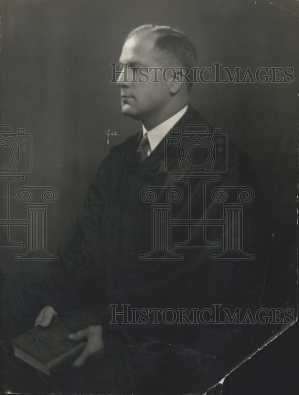 Judge Kenneth L. Nash of Quincy MA 1933 Vintage Press Photo Print ...