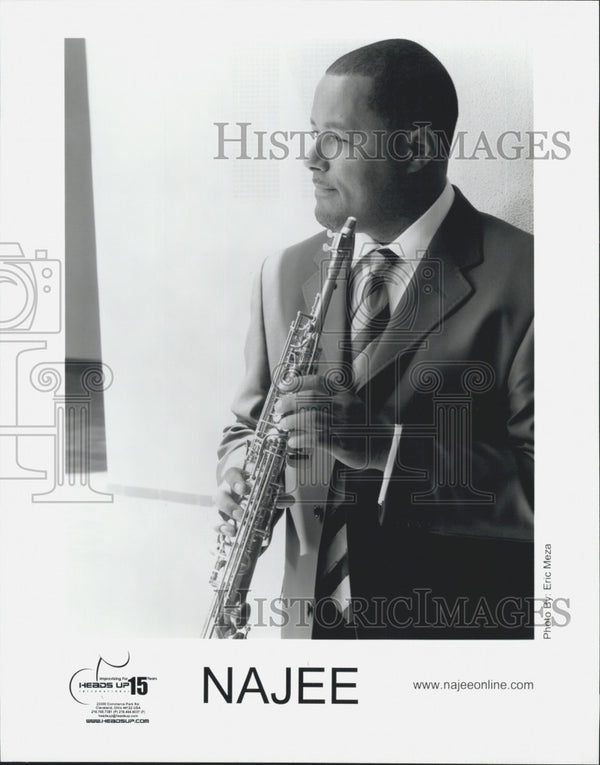 Musician Najee Vintage Photo Print - Historic Images