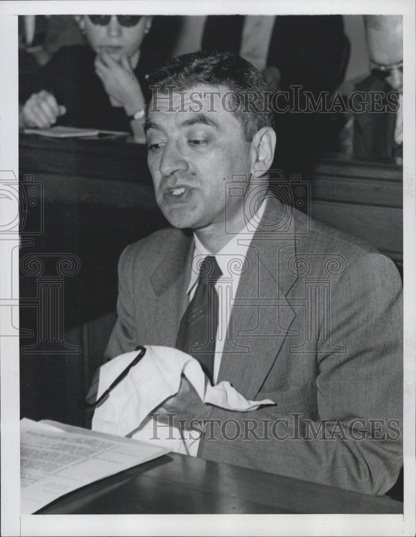 Robert Cohen a witness at House Unamerican Activities comm 1953 Vintage ...