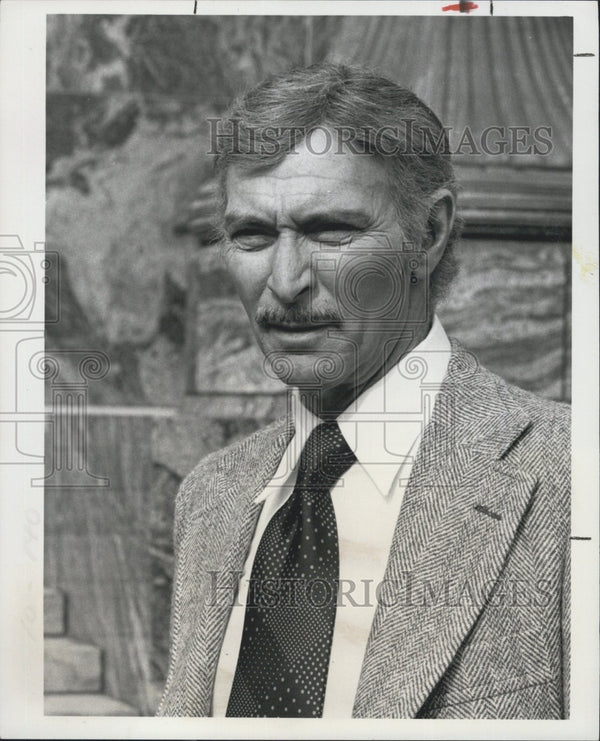 Actor Lee Van Cleef in "No Where To Hide" 1977 Vintage Press Photo ...