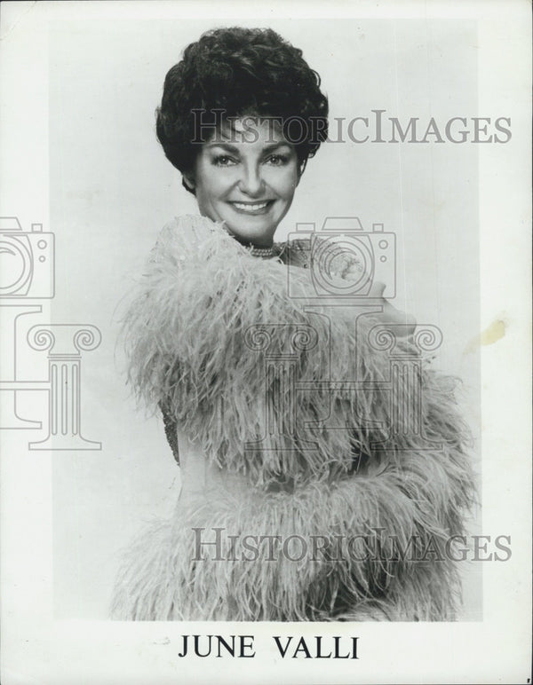 June Valli Vintage Photo Print - Historic Images